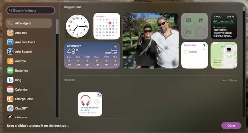 How to Add Fun Desktop Widgets to a MacOS 26 Computer
