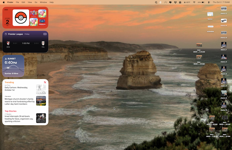 How to Add Fun Desktop Widgets to a MacOS 26 Computer